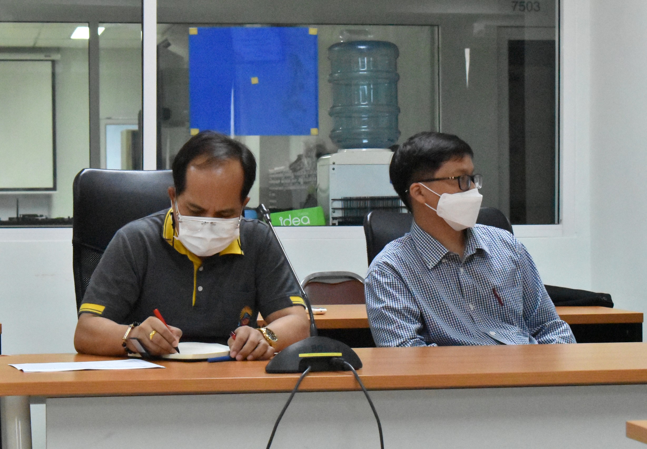 สทป. ประชุมหารือ USE FLO-LINE “การฝังตัวในภาคอุตสาหกรรม” - สถาบันเทคโนโลยีปทุมวัน