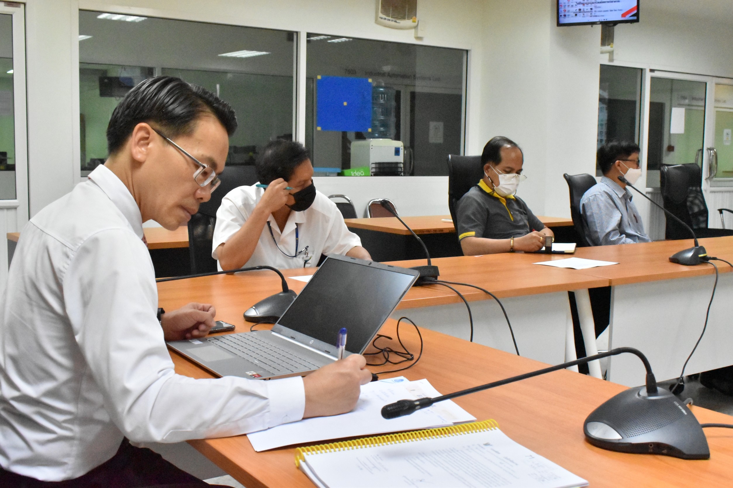 สทป. ประชุมหารือ USE FLO-LINE “การฝังตัวในภาคอุตสาหกรรม” - สถาบัน ...